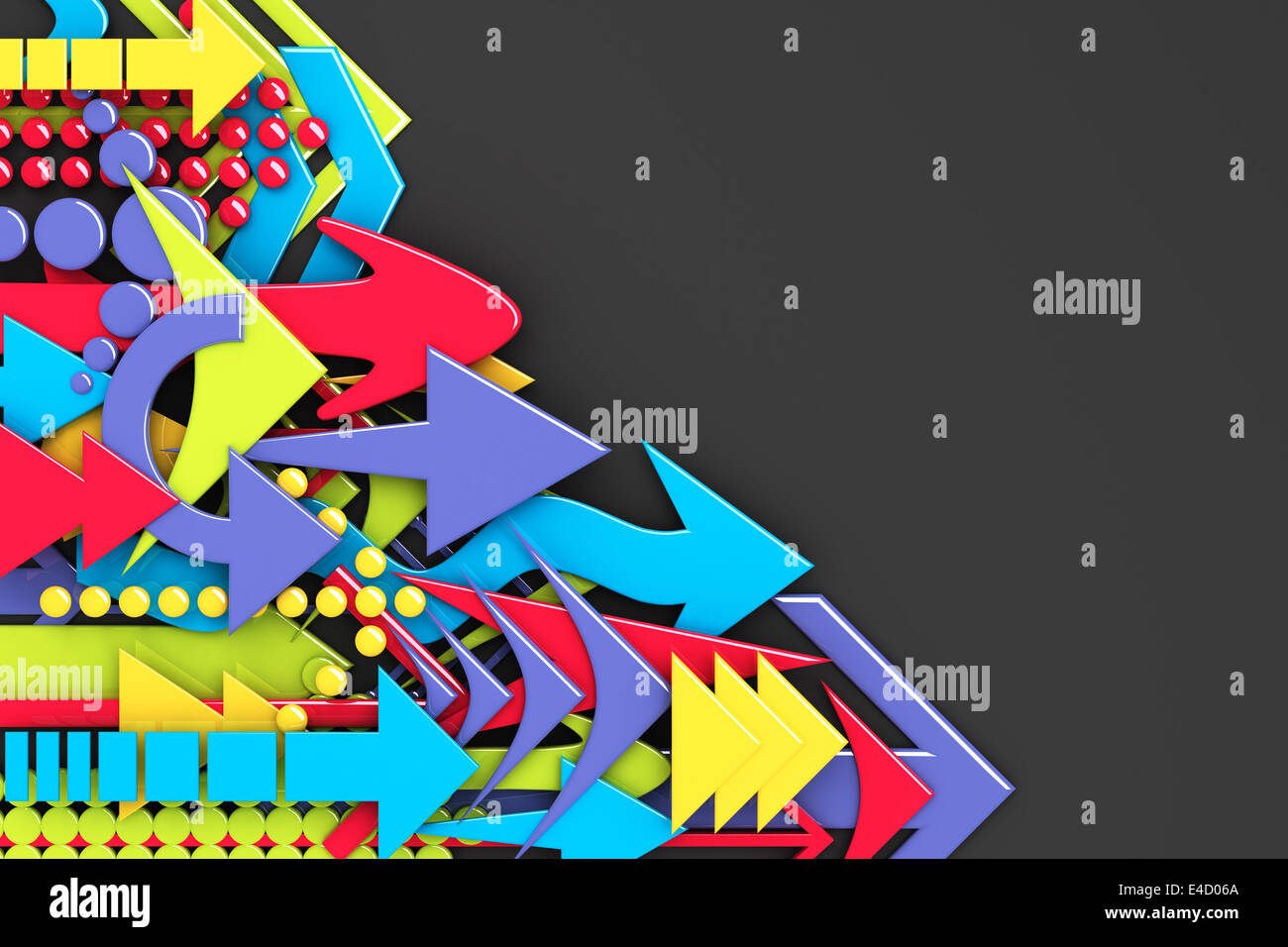 Arrows pointing direction hi-res stock photography and images - Alamy