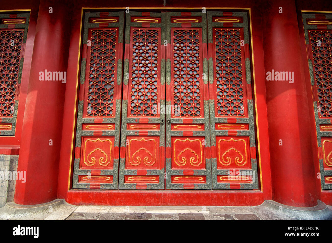 China Beijing Imperial Palace (Purple Forbidden City Gugong Stock Photo ...