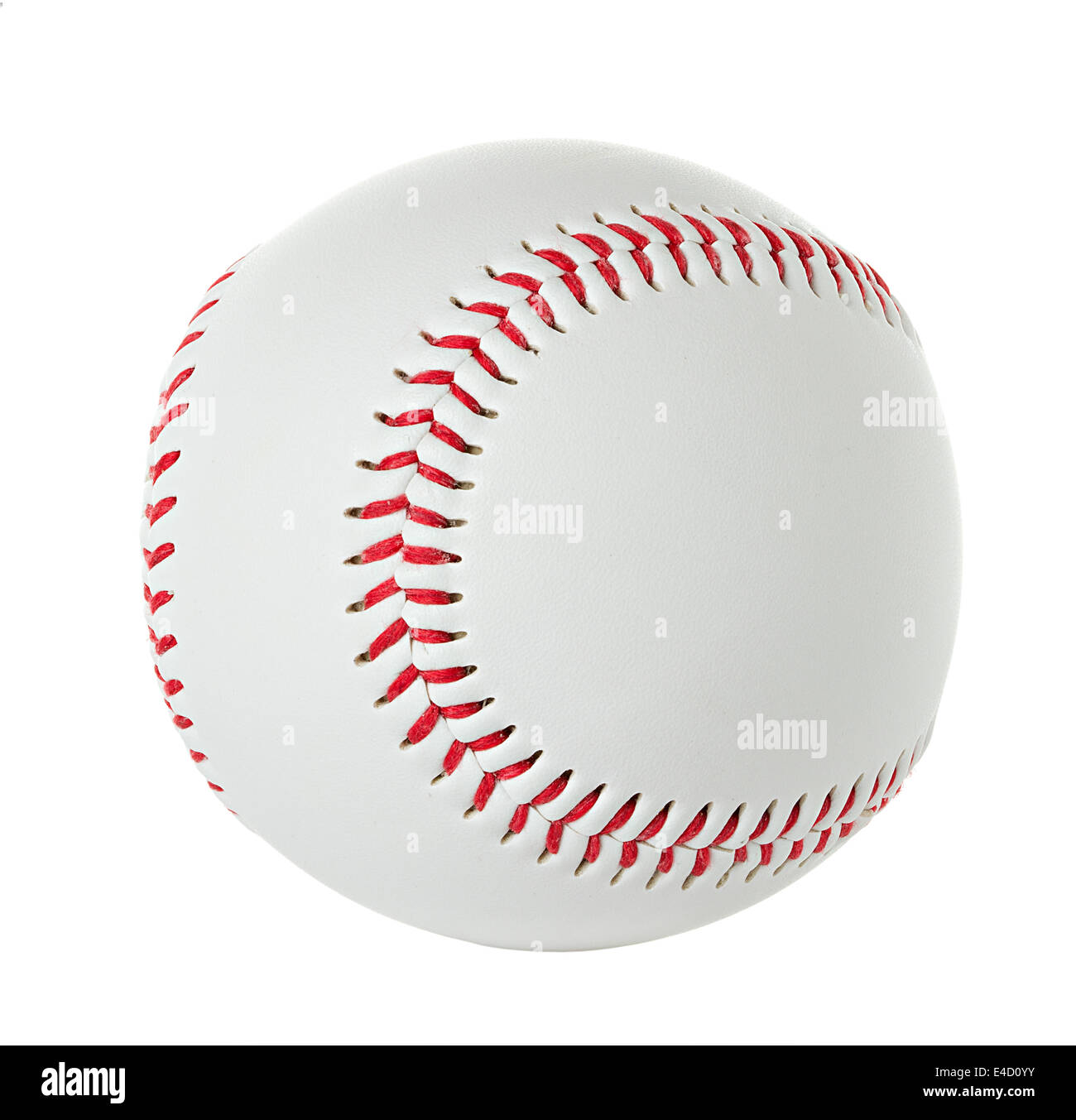 Baseball isolated on white background Stock Photo - Alamy