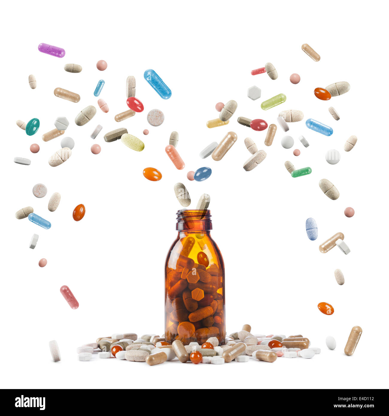 Variety of pills hi-res stock photography and images - Alamy