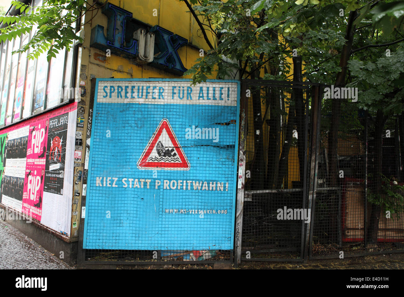 Social protest in Berlin, Germany Stock Photo - Alamy
