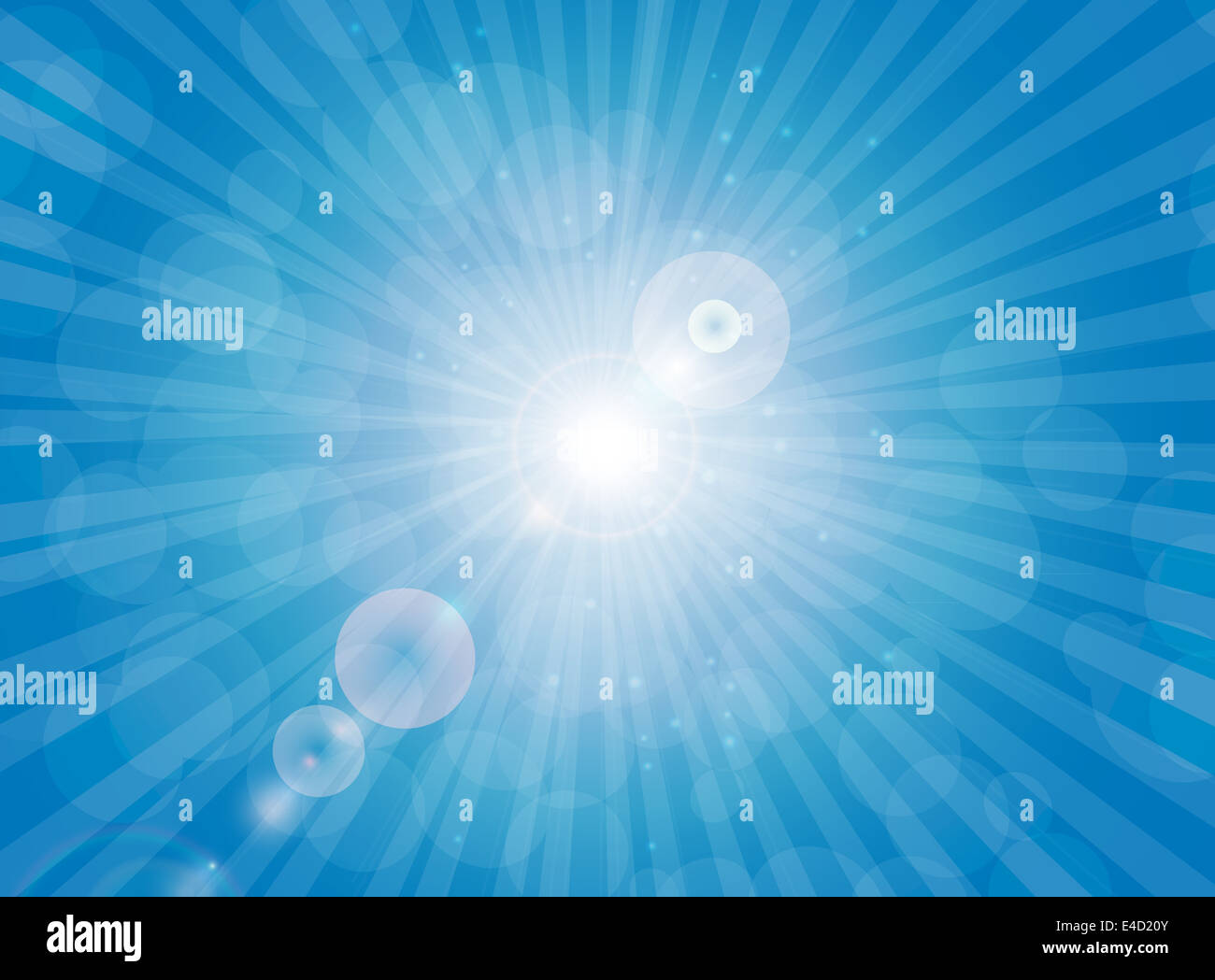 Sunny Shiny Background Vector Illustration Stock Photo - Alamy