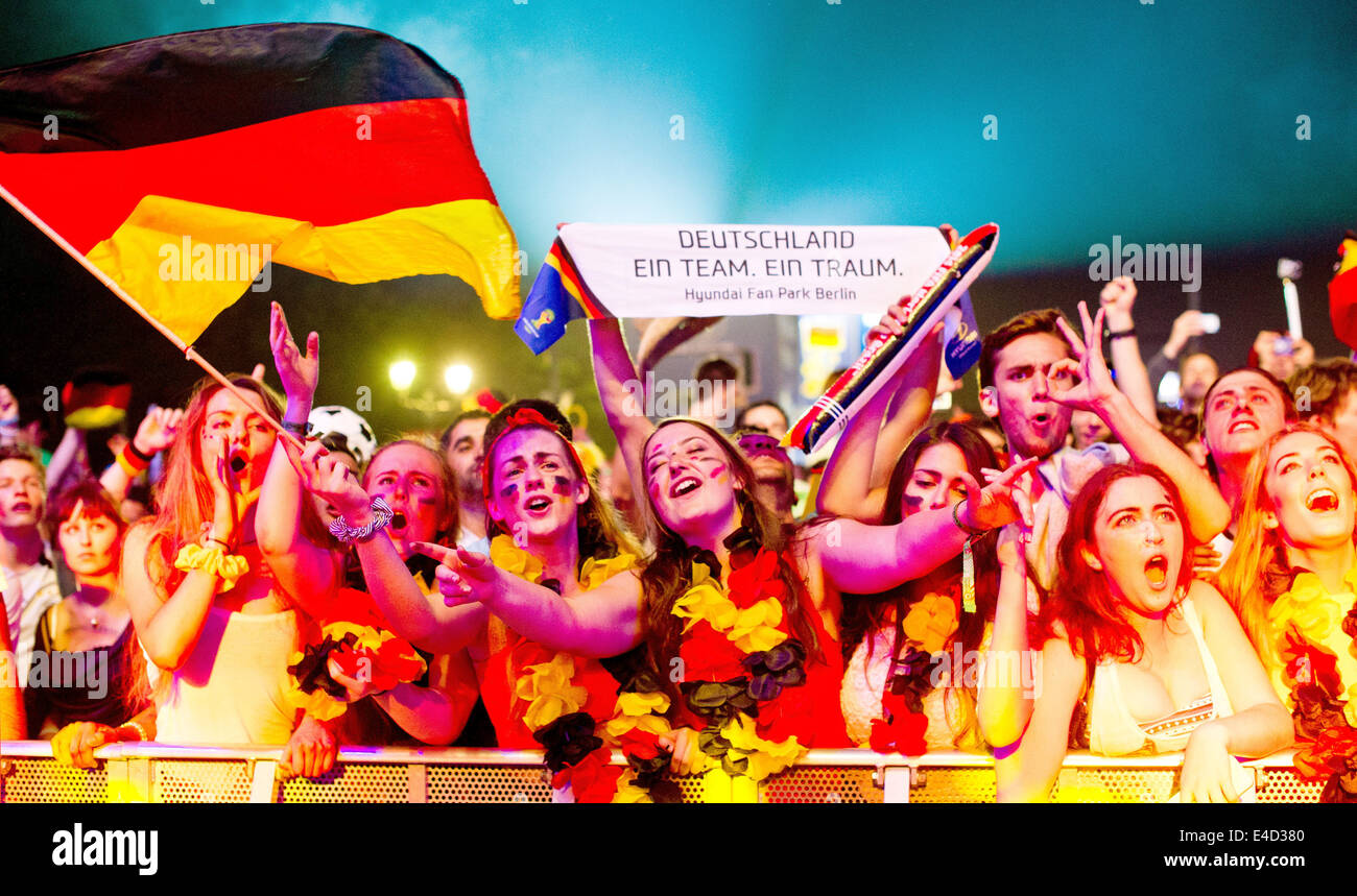 Brazil germany 7 1 world cup fans hi-res stock photography and images ...