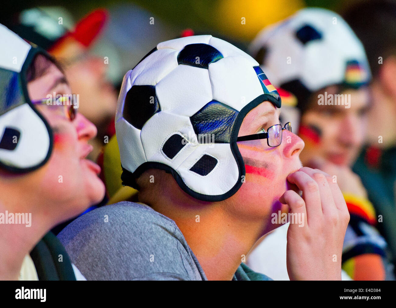 Brazil germany 7 1 world cup fans hi-res stock photography and images ...