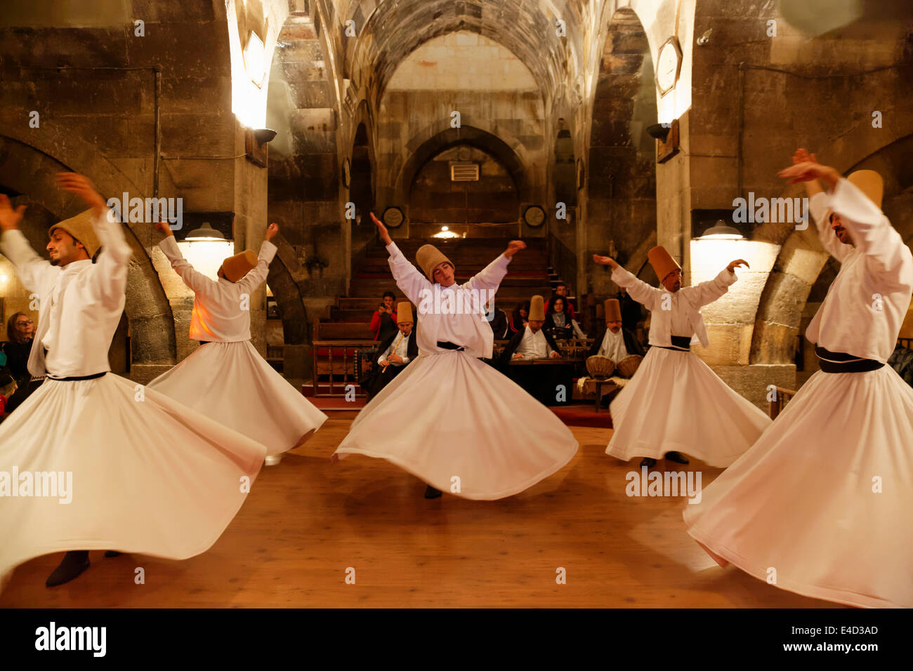 Whirling Dervishes of the Mevlevi Order, Sema ceremony, Saruhan ...