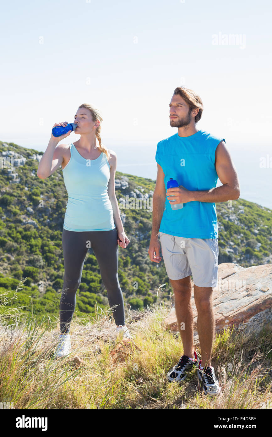Young couple standing water hi-res stock photography and images - Alamy