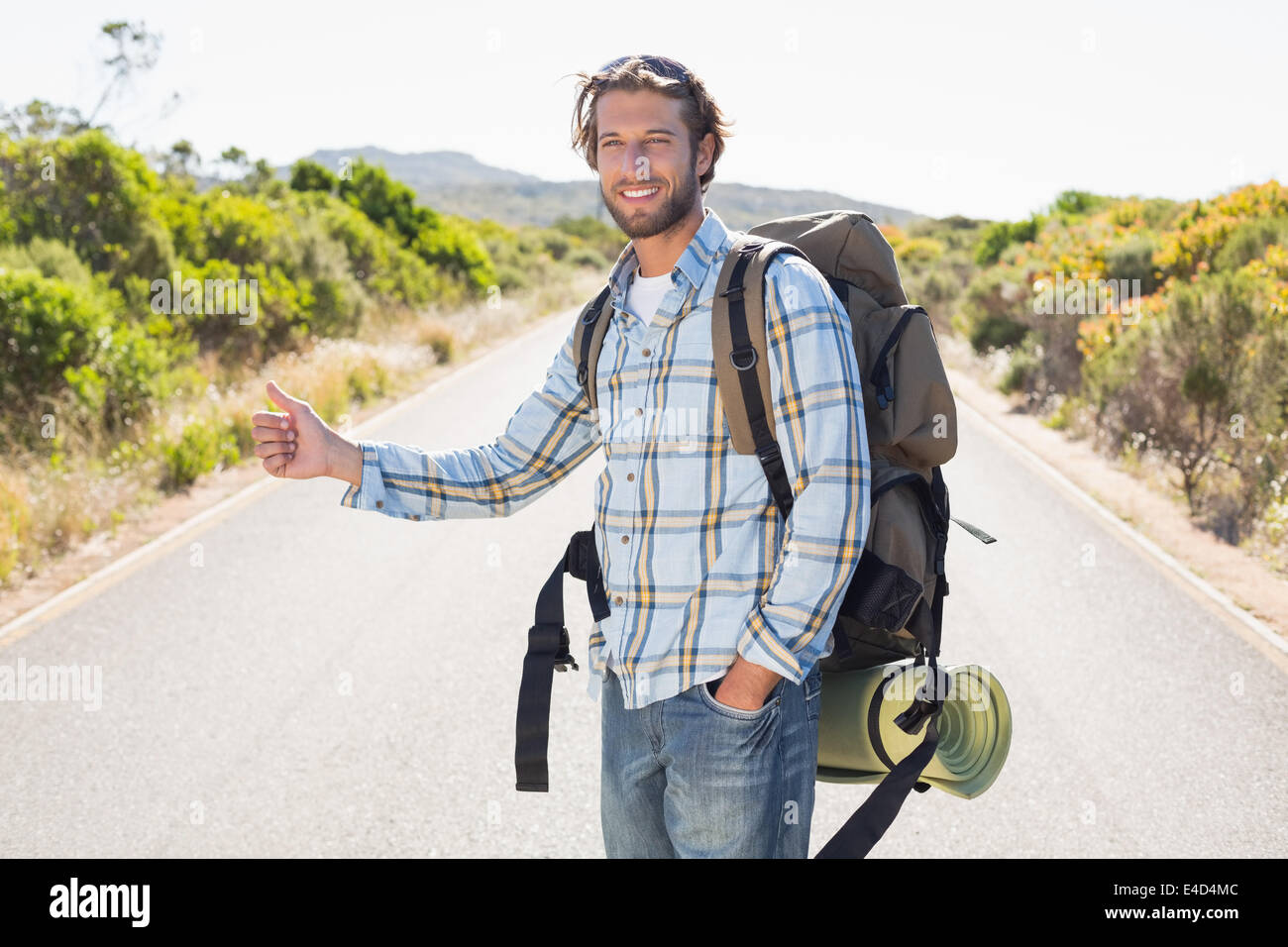 Remote hiking road hi-res stock photography and images - Alamy