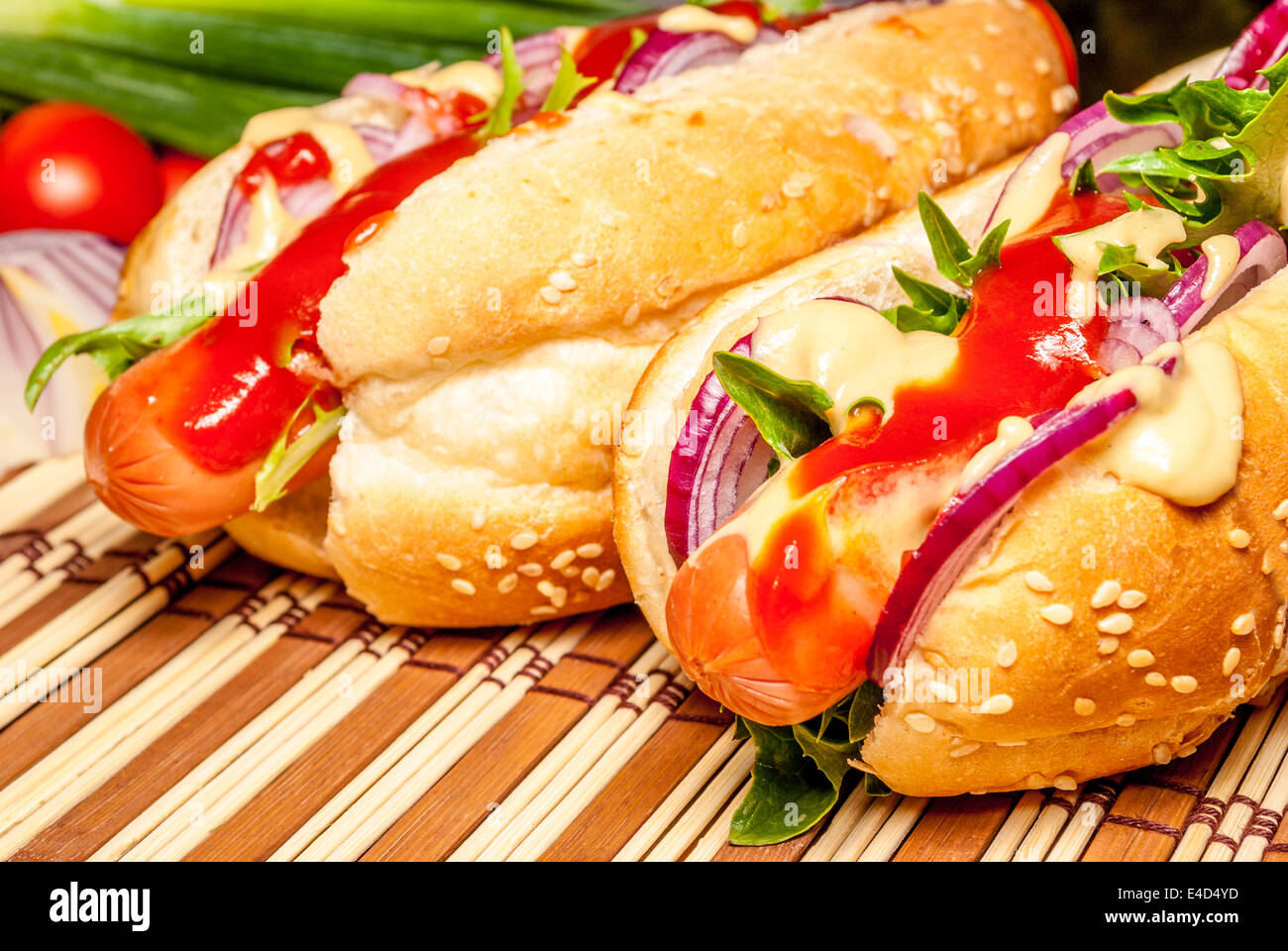 Fresh hot dog hi-res stock photography and images - Alamy