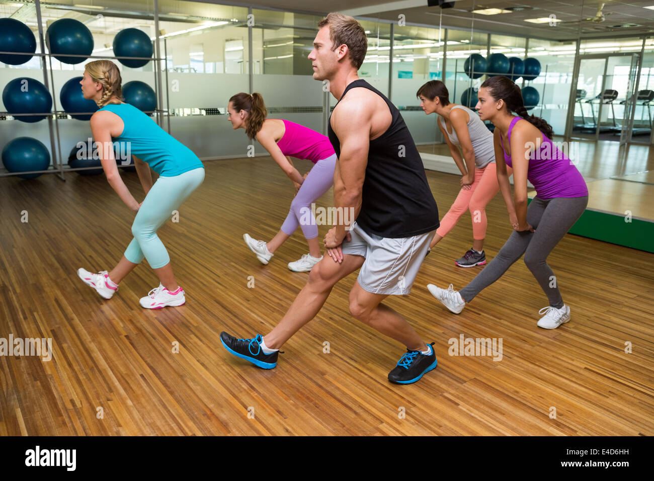 Physical fitness instructor hi-res stock photography and images - Alamy