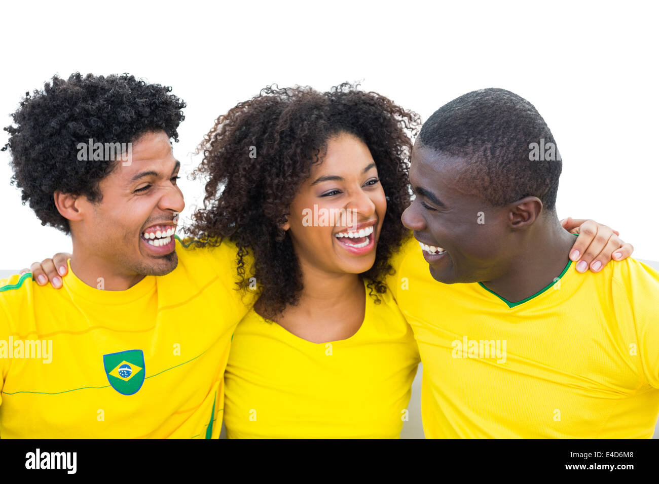 Woman wearing brazilian jersey hi-res stock photography and images - Alamy
