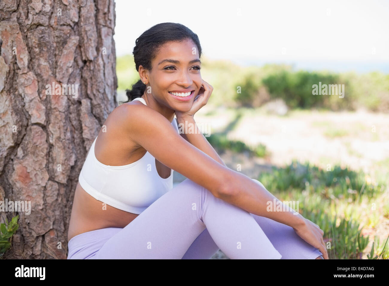 Rest against tree hi-res stock photography and images - Alamy