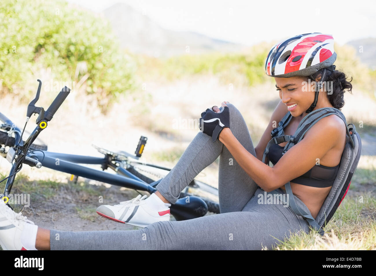 Female crash helmet hi-res stock photography and images - Alamy