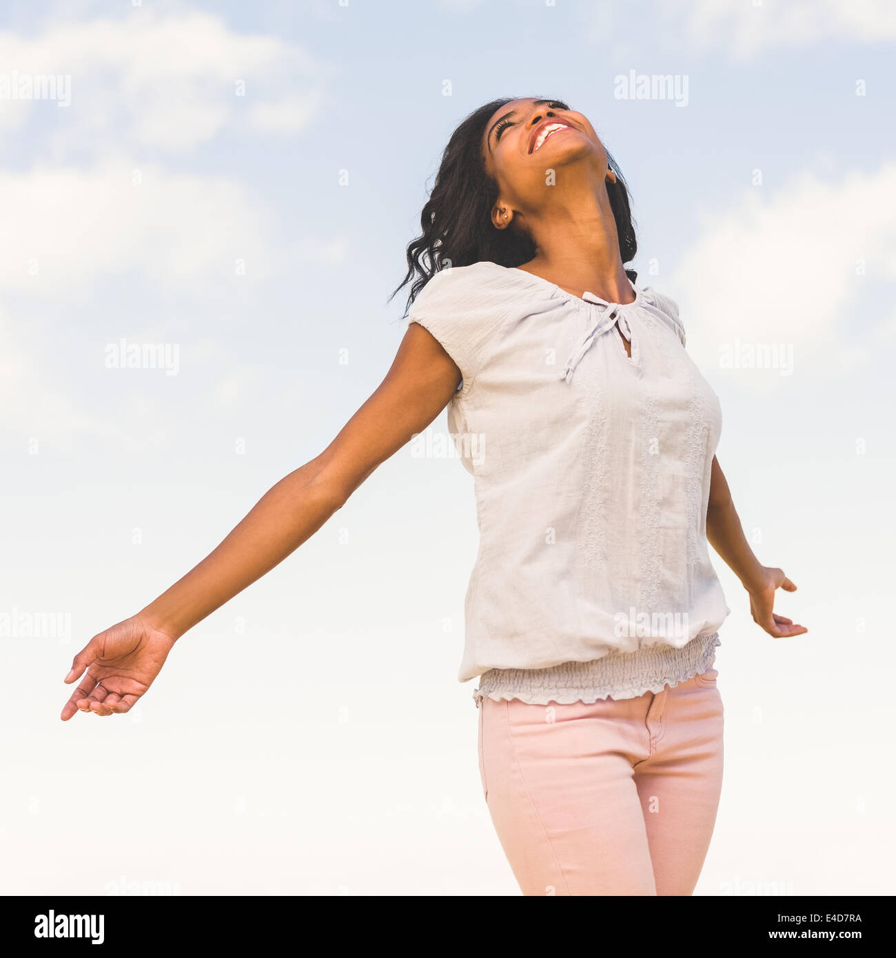 Enjoying the sunshine hi-res stock photography and images - Alamy