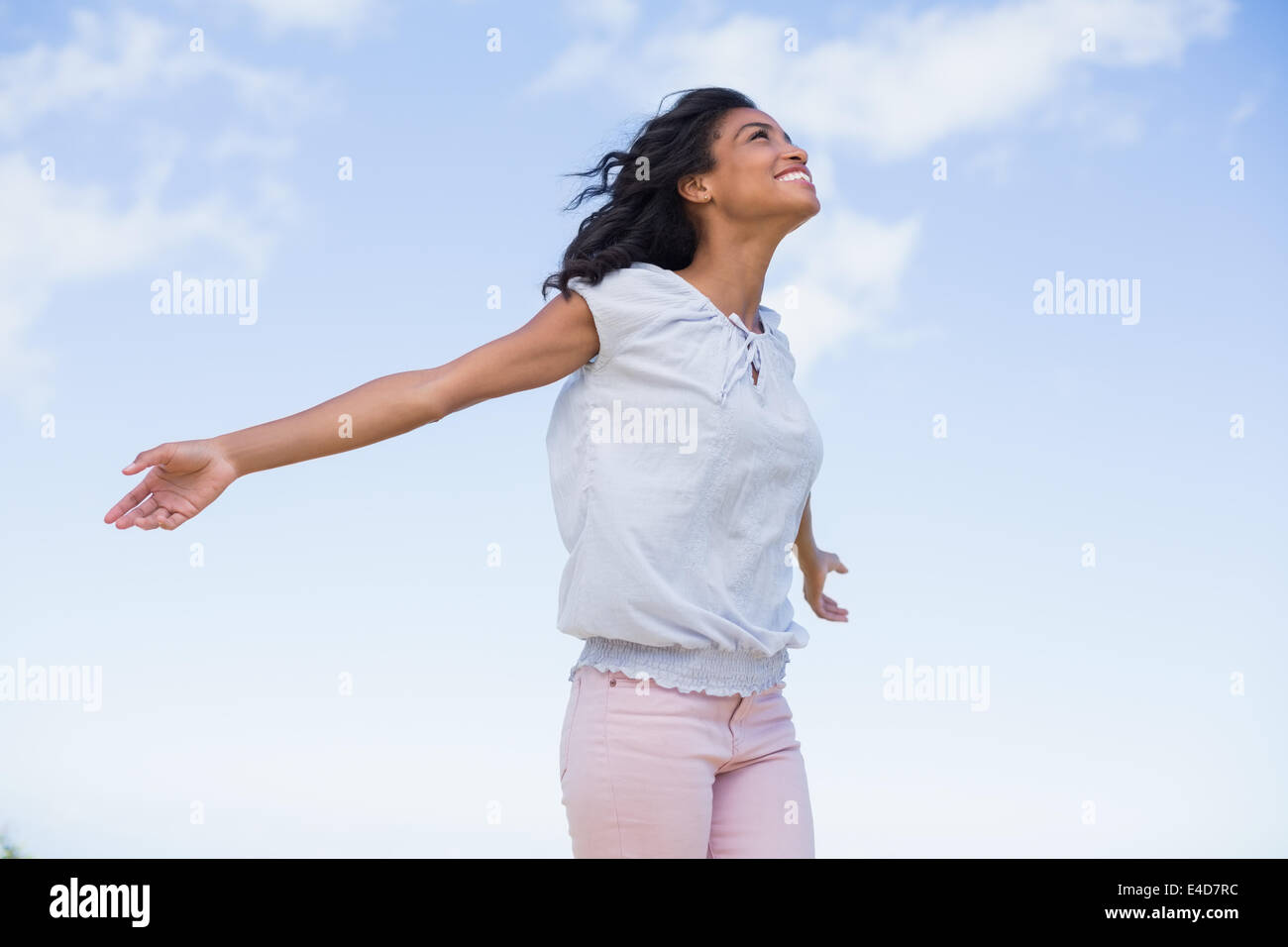 Enjoying the sunshine hi-res stock photography and images - Alamy