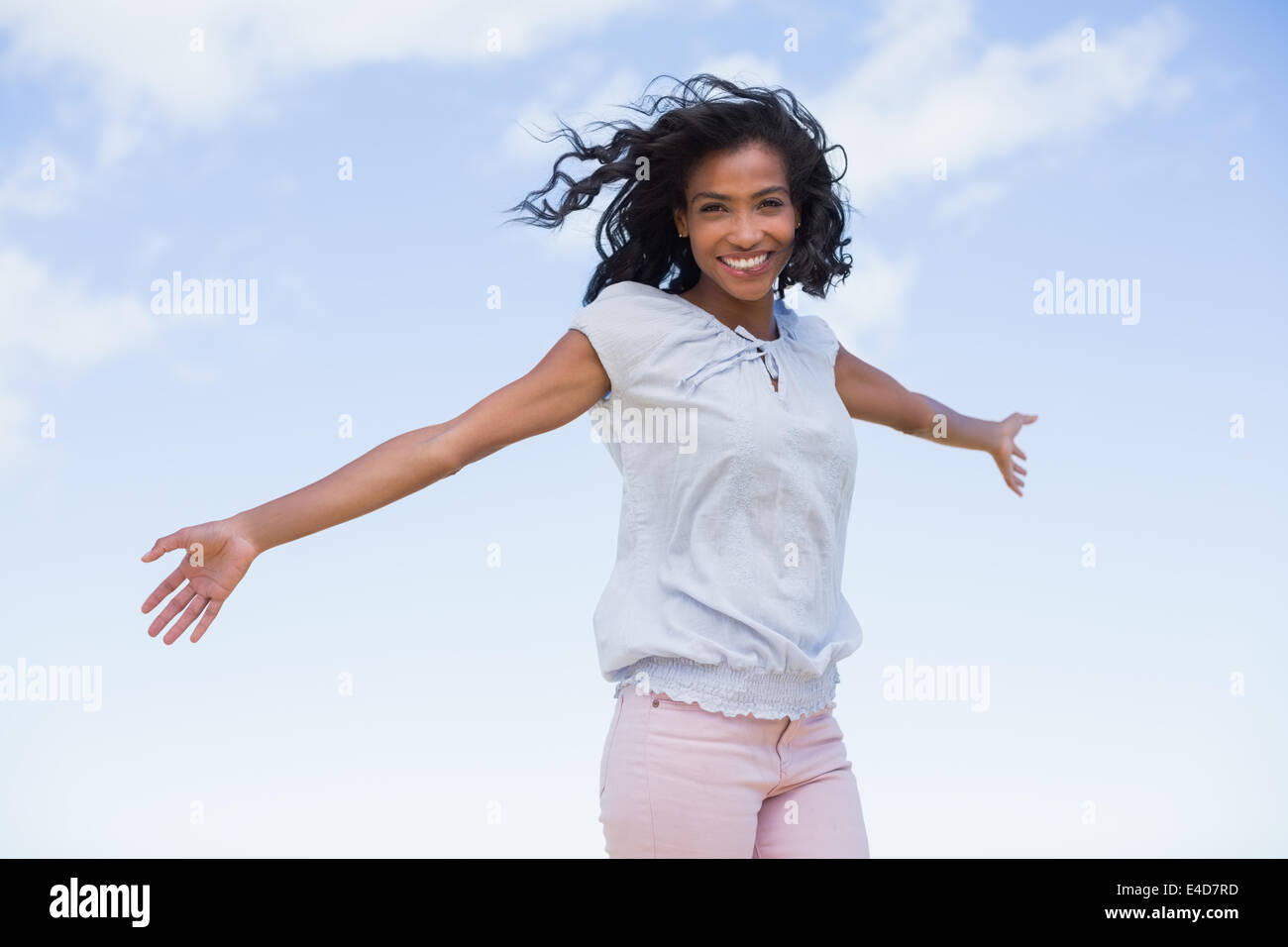 Enjoying the sunshine hi-res stock photography and images - Alamy