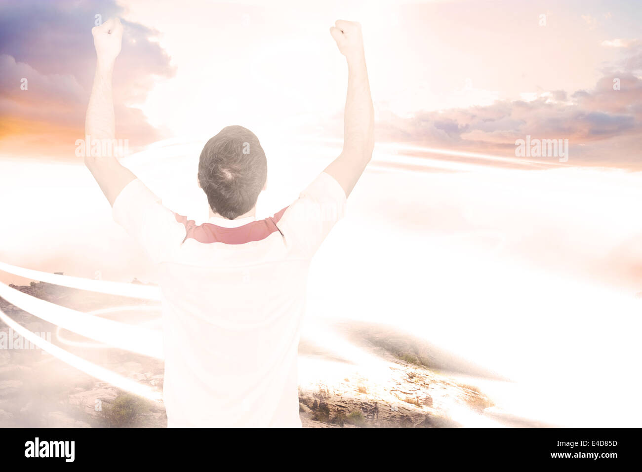 Soccer fan wearing white hi-res stock photography and images - Alamy