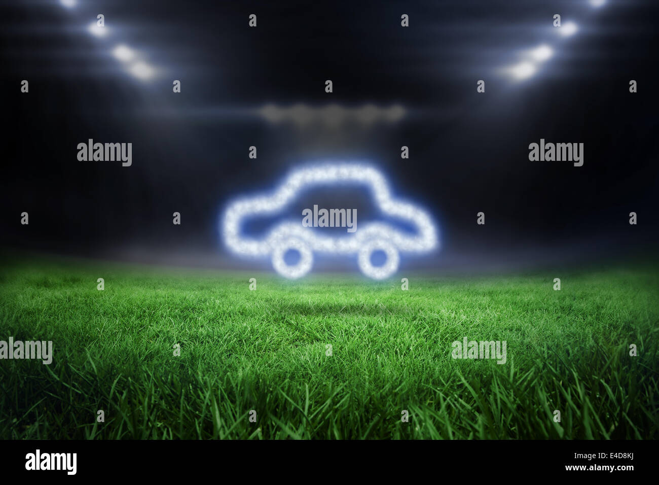 Green car shape hi-res stock photography and images - Alamy