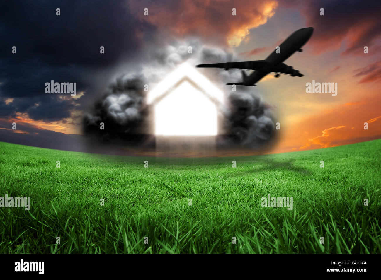 Airplane house hi-res stock photography and images - Alamy