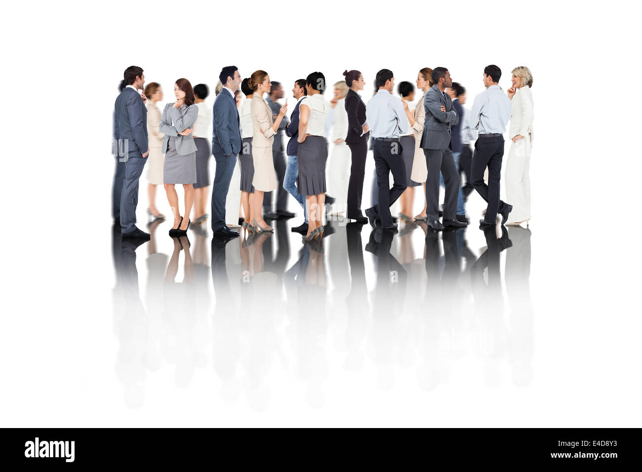 Image caucasian businesswoman in Cut Out Stock Images & Pictures - Alamy