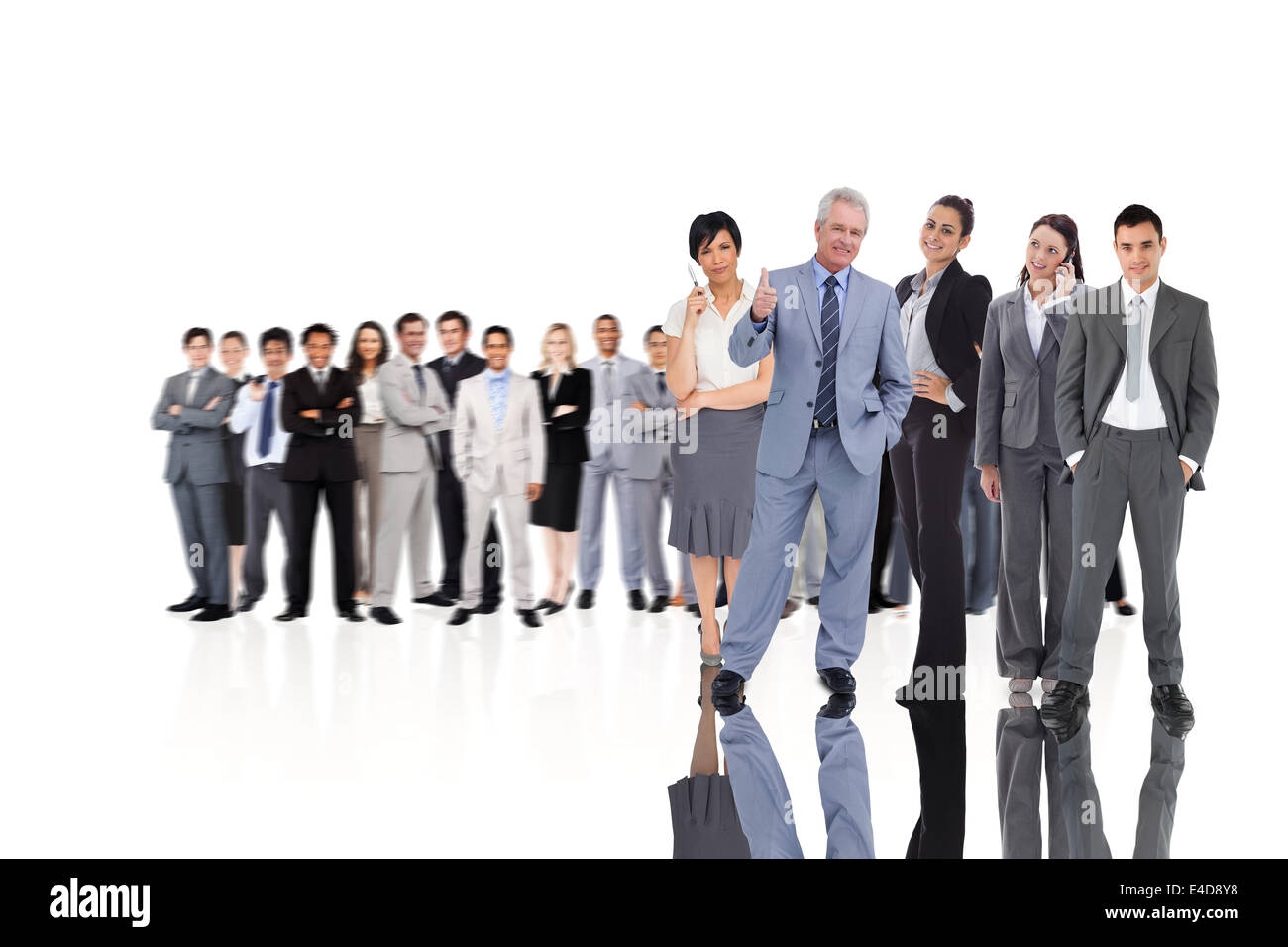 Professional business people leadership Cut Out Stock Images & Pictures ...