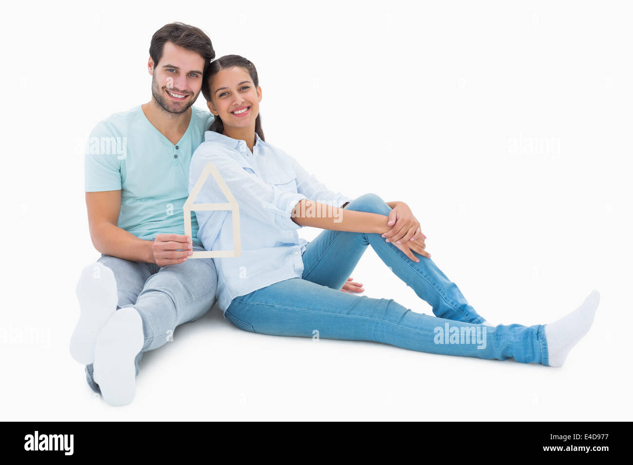 Moving house couple Cut Out Stock Images & Pictures - Alamy