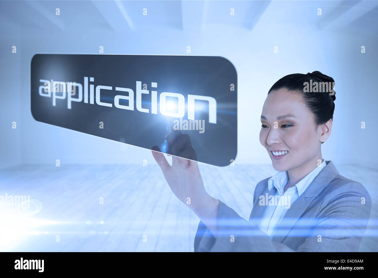 Gesture application hi-res stock photography and images - Alamy