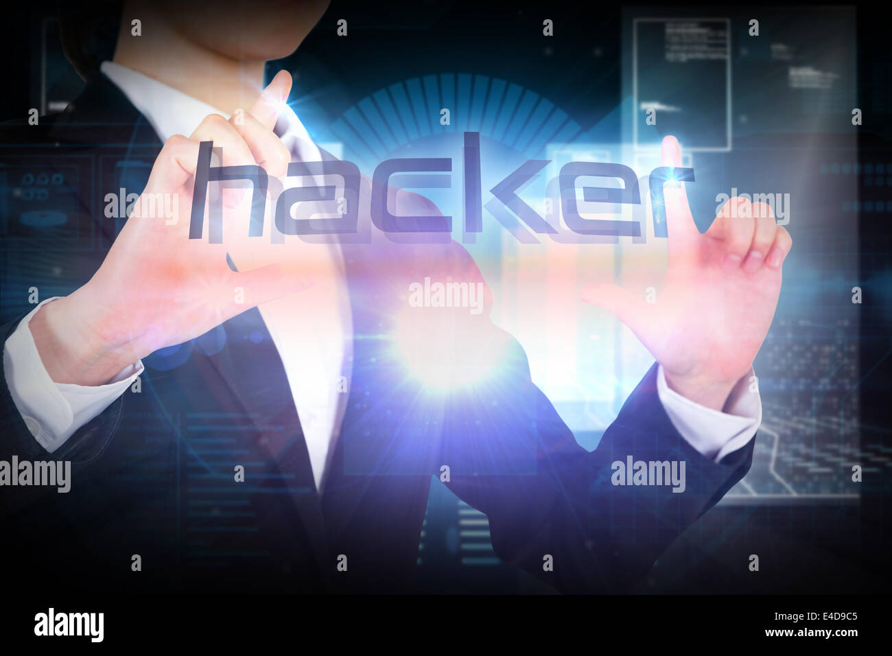 Hacker word hi-res stock photography and images - Alamy