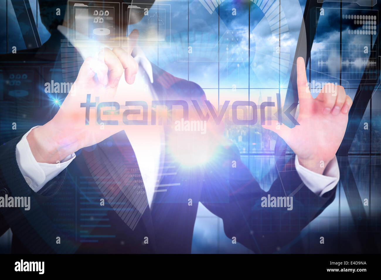 Teamwork tech hi-res stock photography and images - Alamy