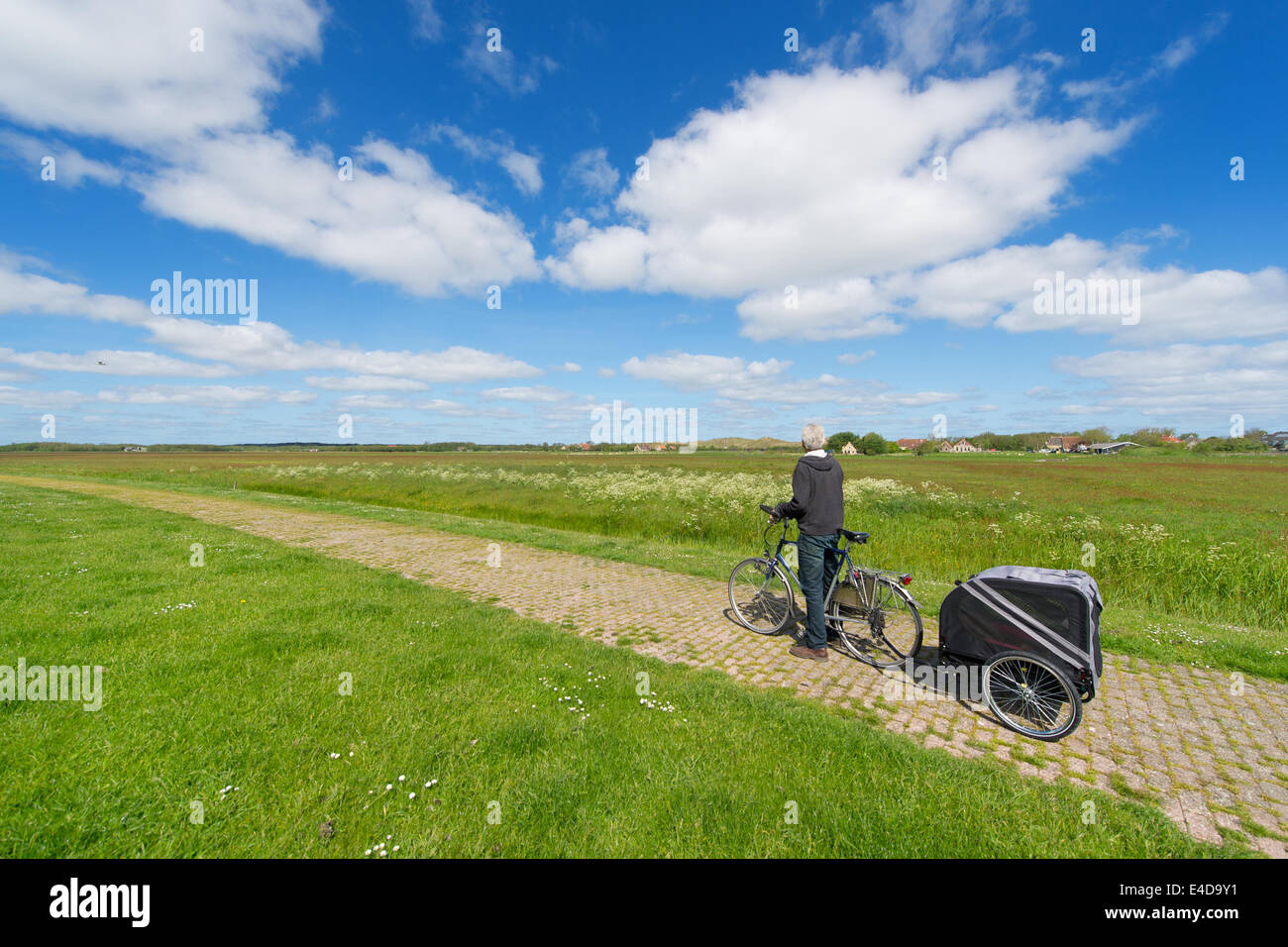 Man on dutch bike hi-res stock photography and images - Alamy
