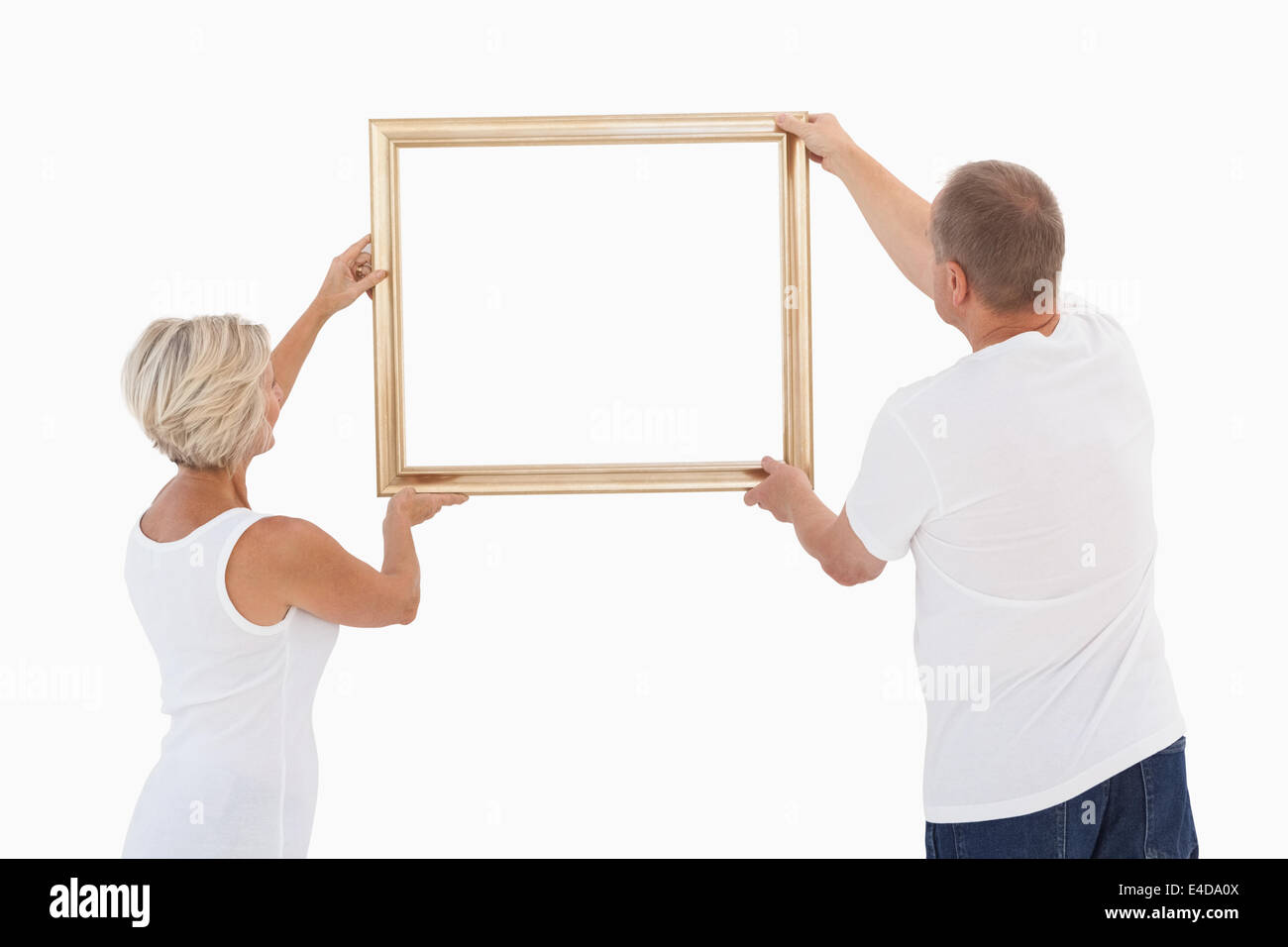 Man picture frame Cut Out Stock Images & Pictures - Alamy