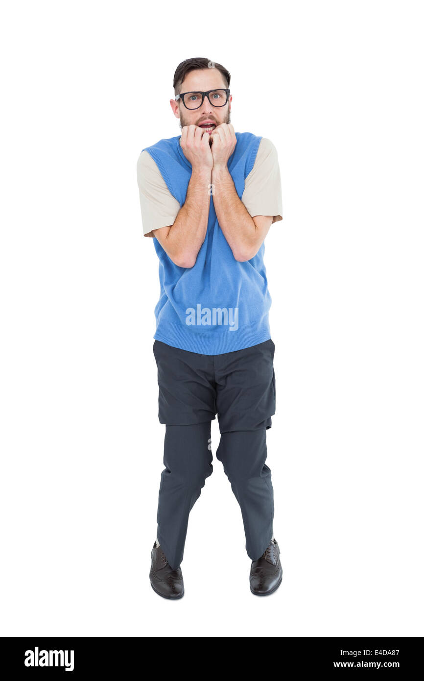 Nervously hi-res stock photography and images - Alamy