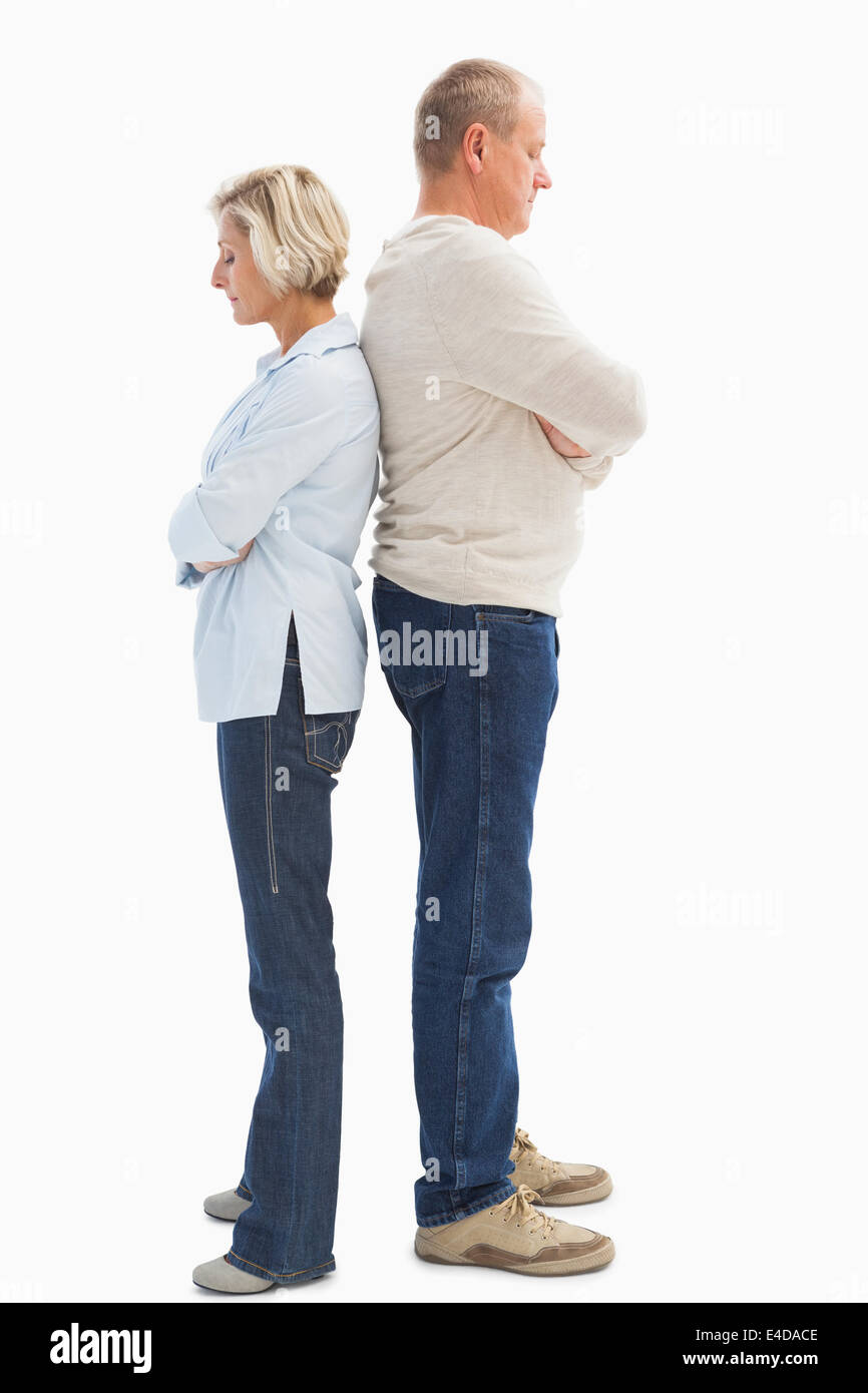 Unhappy problems Cut Out Stock Images & Pictures - Alamy