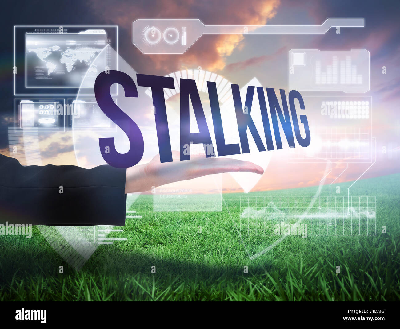 Digital stalking hi-res stock photography and images - Alamy