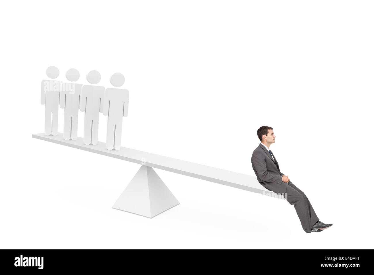 Stick men Cut Out Stock Images & Pictures - Alamy