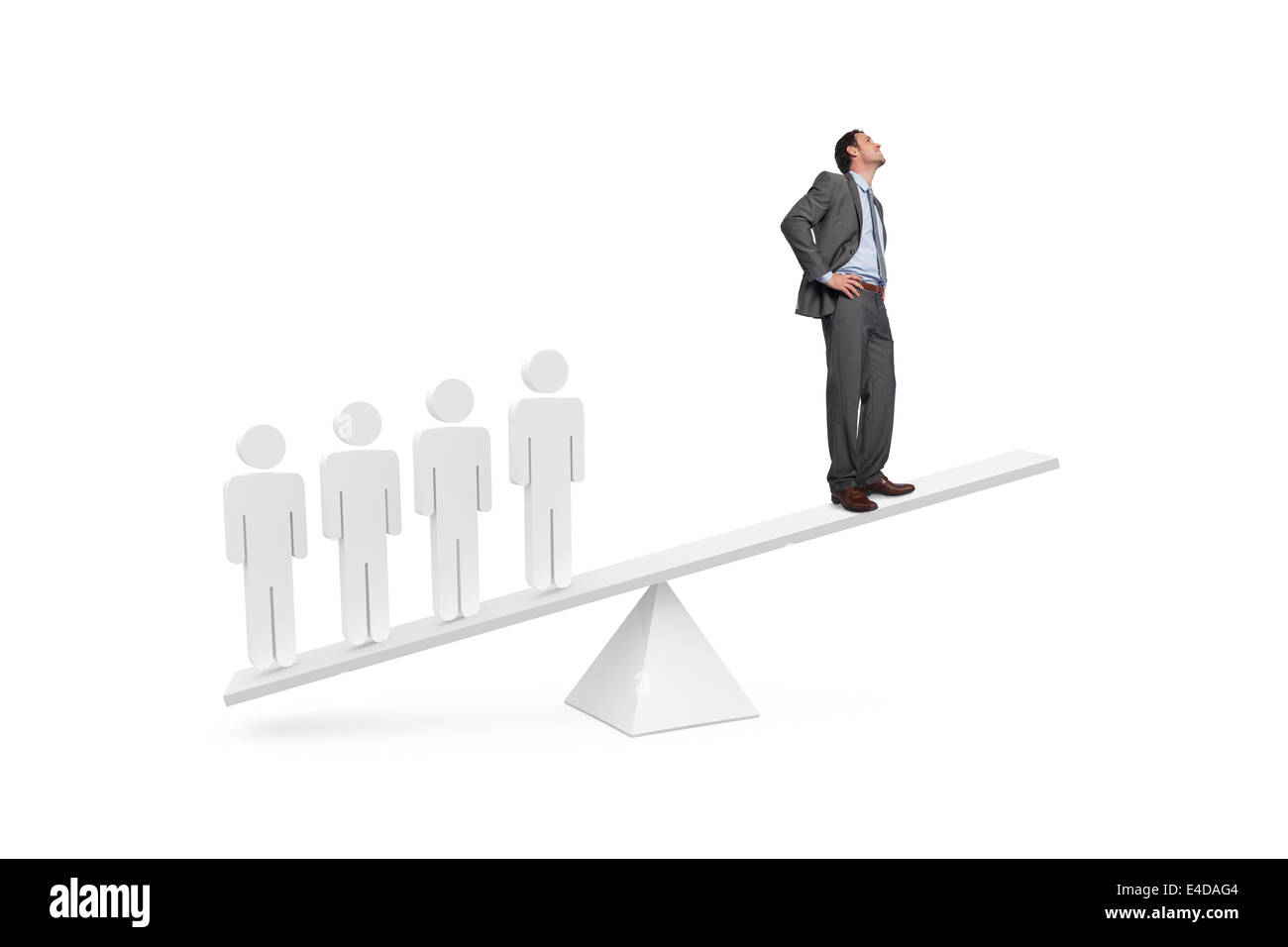 Stick men Cut Out Stock Images & Pictures - Alamy