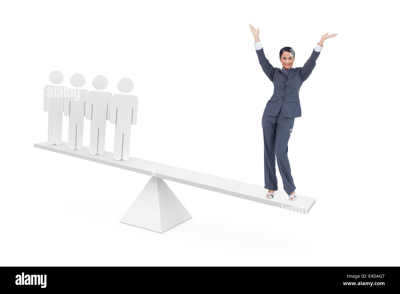 Raising stick Cut Out Stock Images & Pictures - Alamy