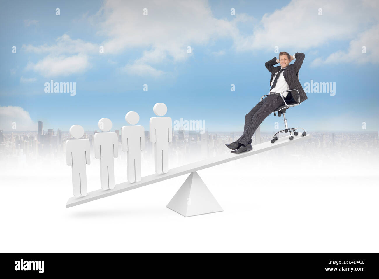 Man scales building hi-res stock photography and images - Alamy