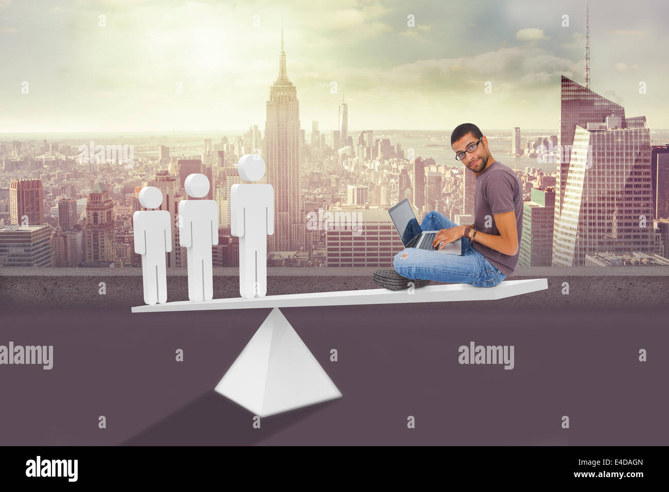 Man Scales Building High Resolution Stock Photography and Images - Alamy