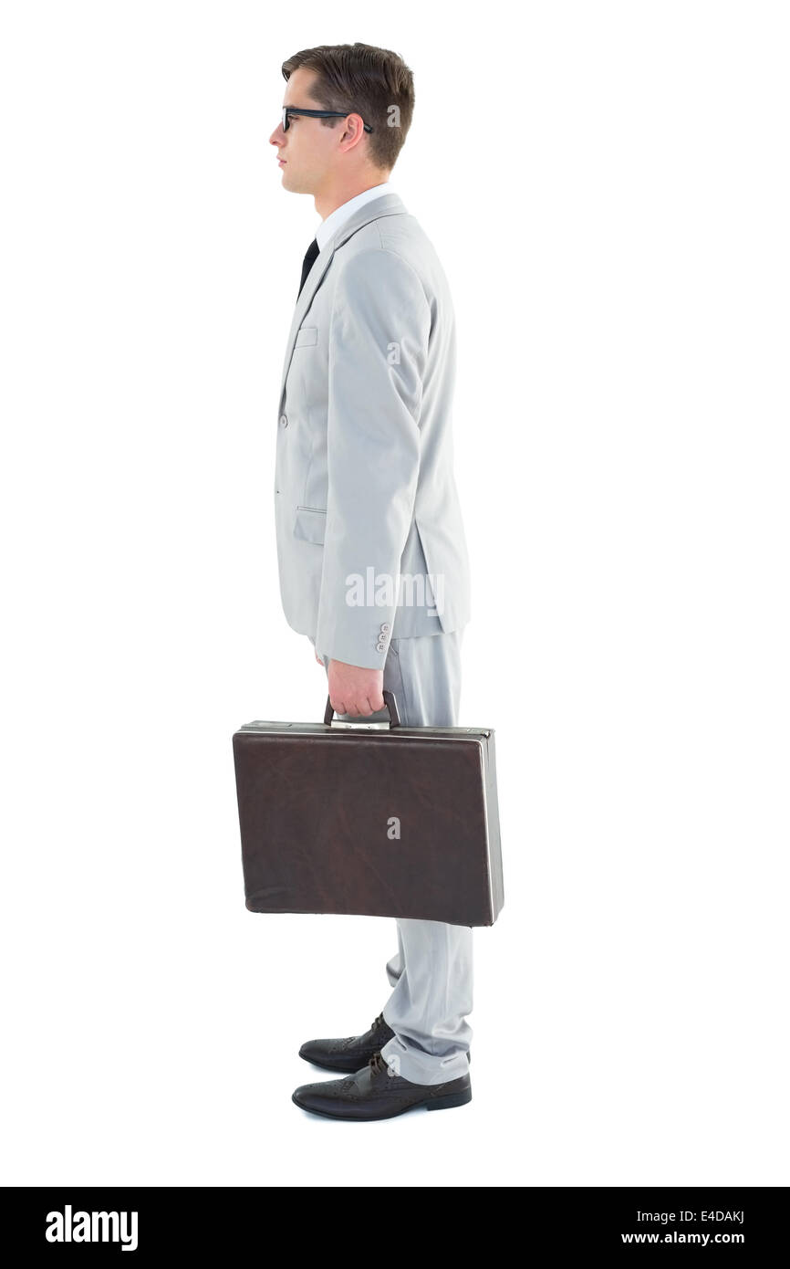 Man holding briefcase hi-res stock photography and images - Alamy