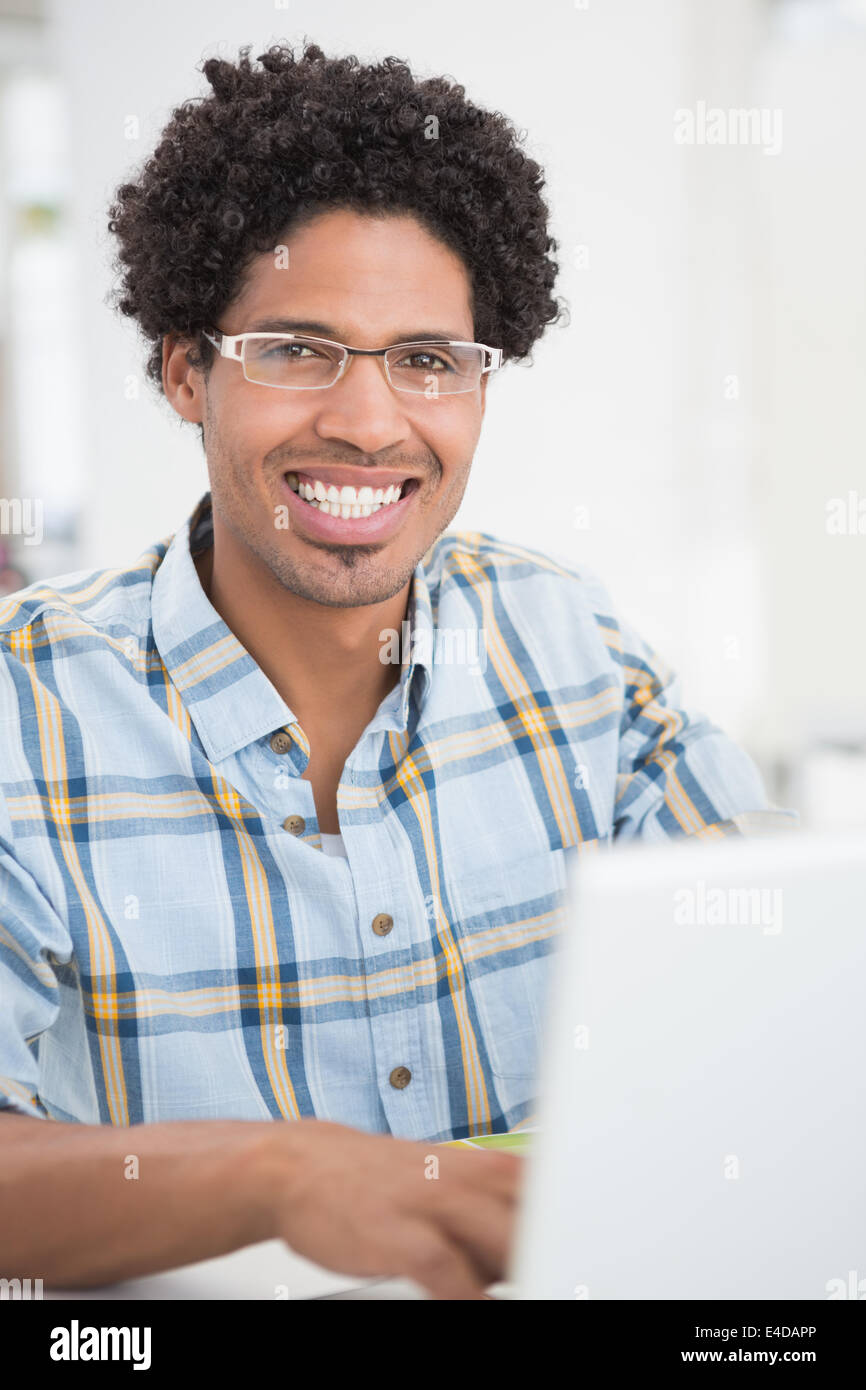 Focused smiling hi-res stock photography and images - Alamy