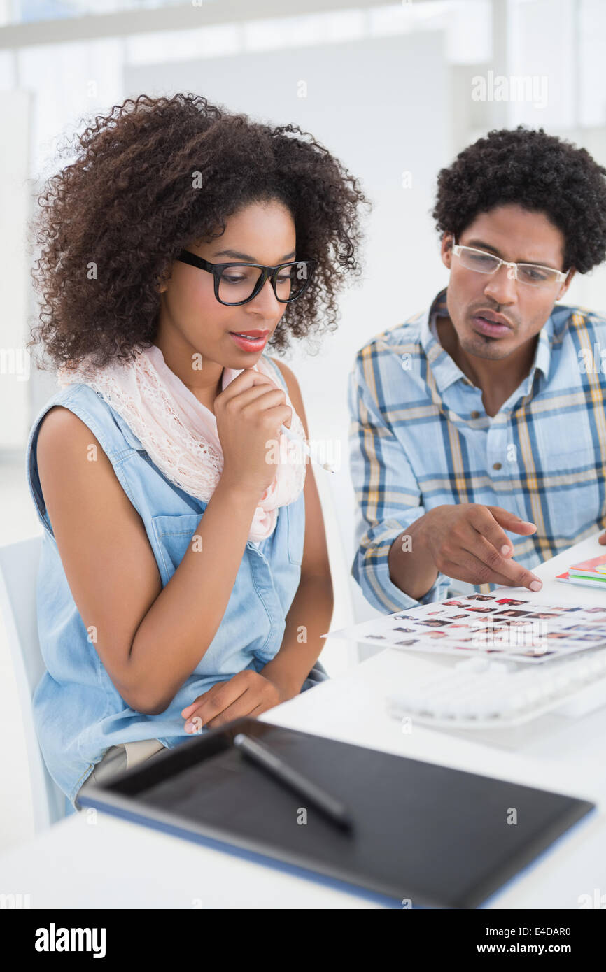 Team brainstorming hi-res stock photography and images - Alamy