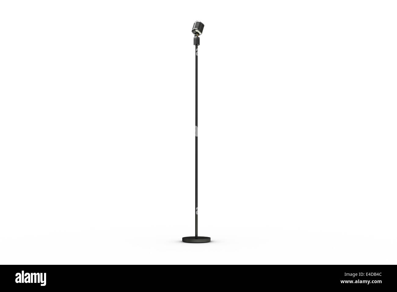 Retro microphone hi-res stock photography and images - Alamy