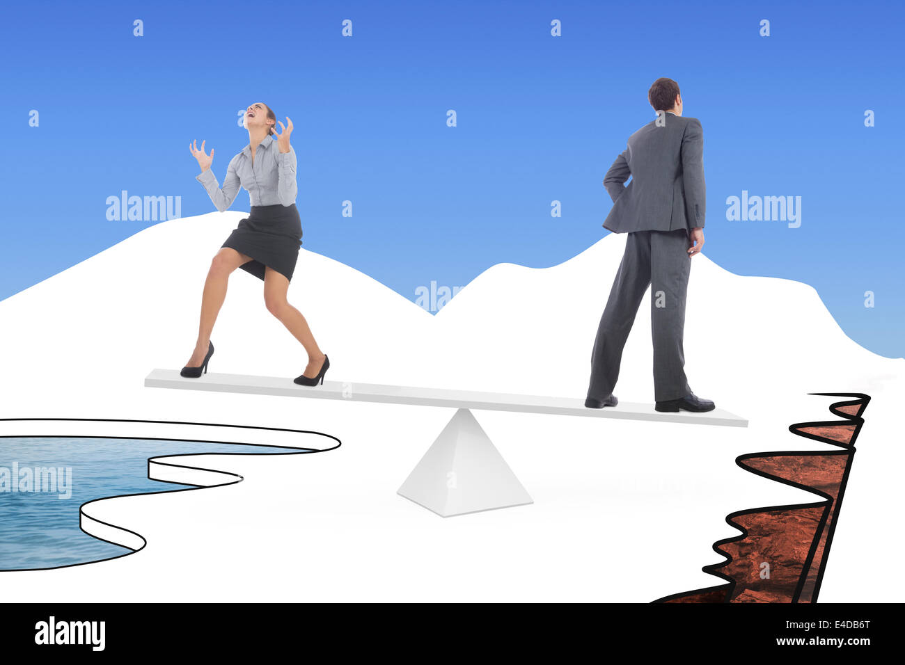 White with brown scales hi-res stock photography and images - Alamy