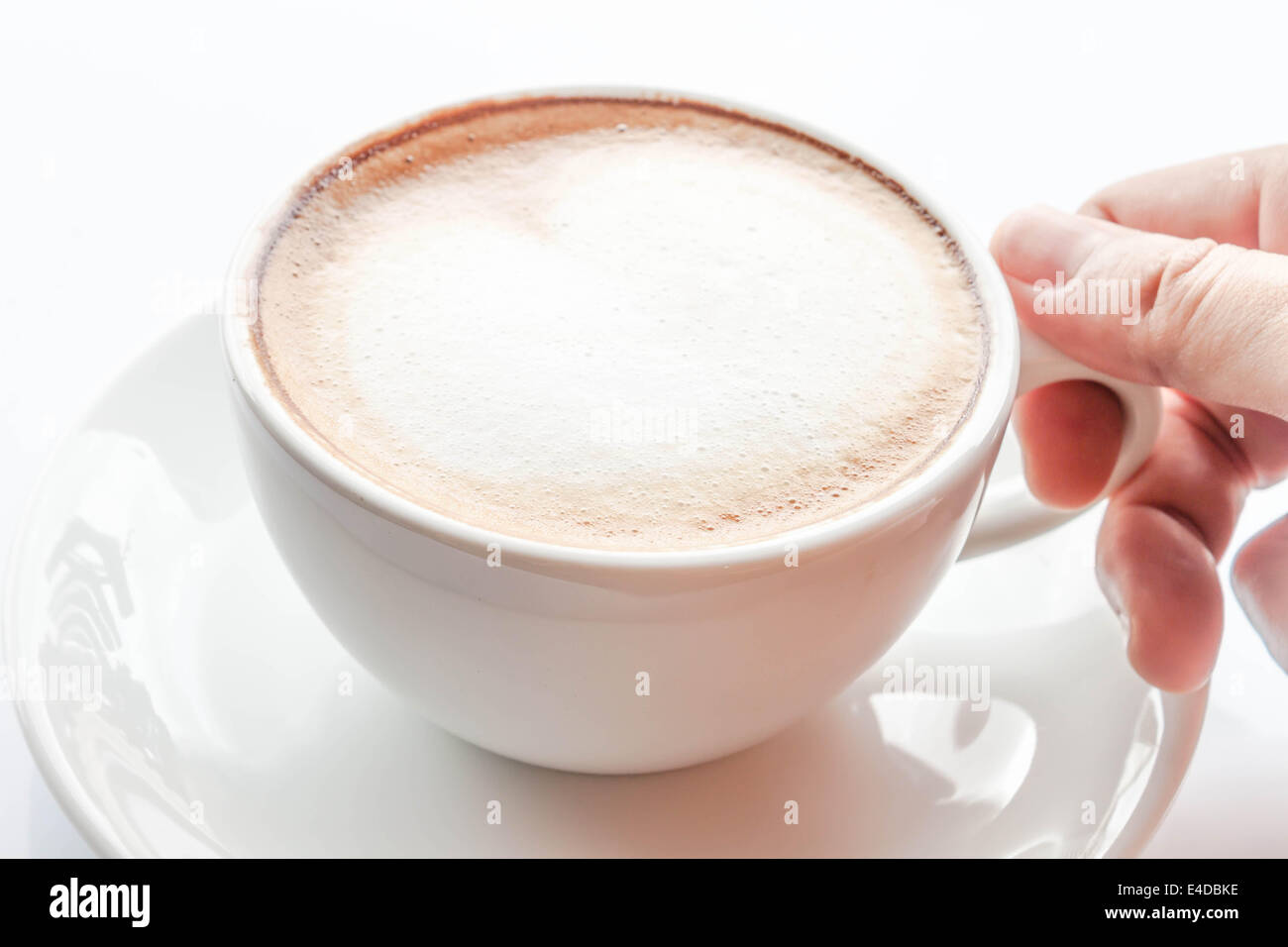 Hot coffee latte hi-res stock photography and images - Alamy