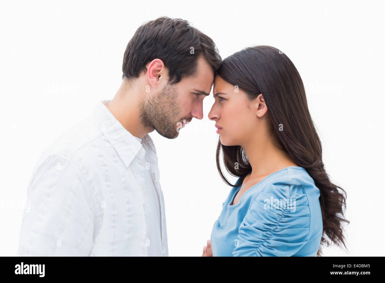 Couple staring at each other hi-res stock photography and images - Alamy