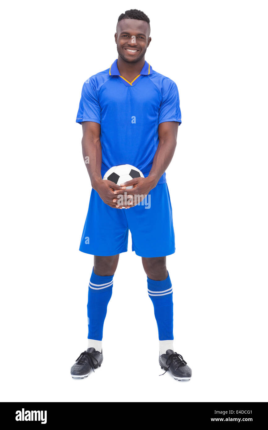 Soccer ball standing in Cut Out Stock Images & Pictures - Alamy