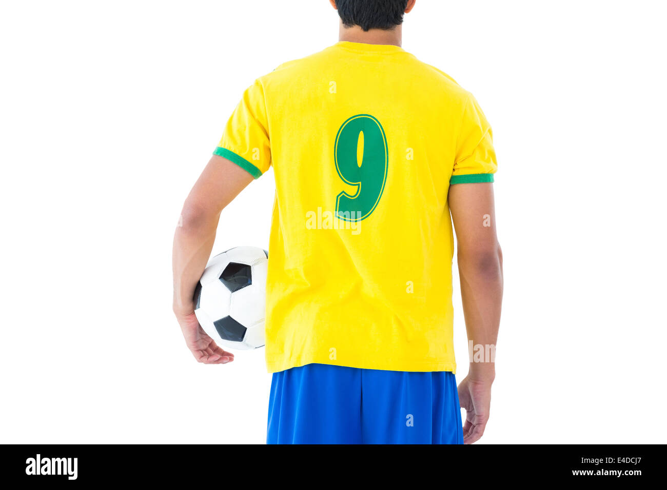 Yellow football ball hi-res stock photography and images - Alamy
