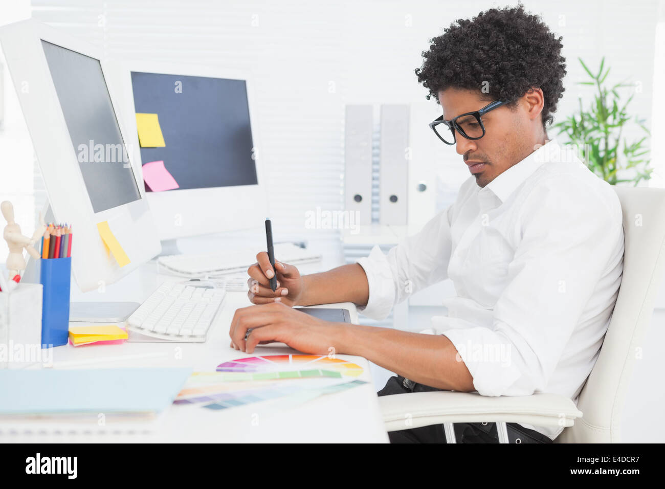 Hipster designer hi-res stock photography and images - Alamy