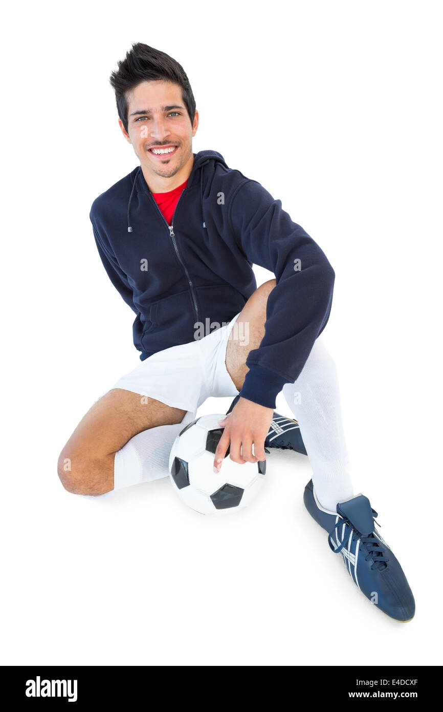 Sitting soccer ball resting hi-res stock photography and images - Alamy