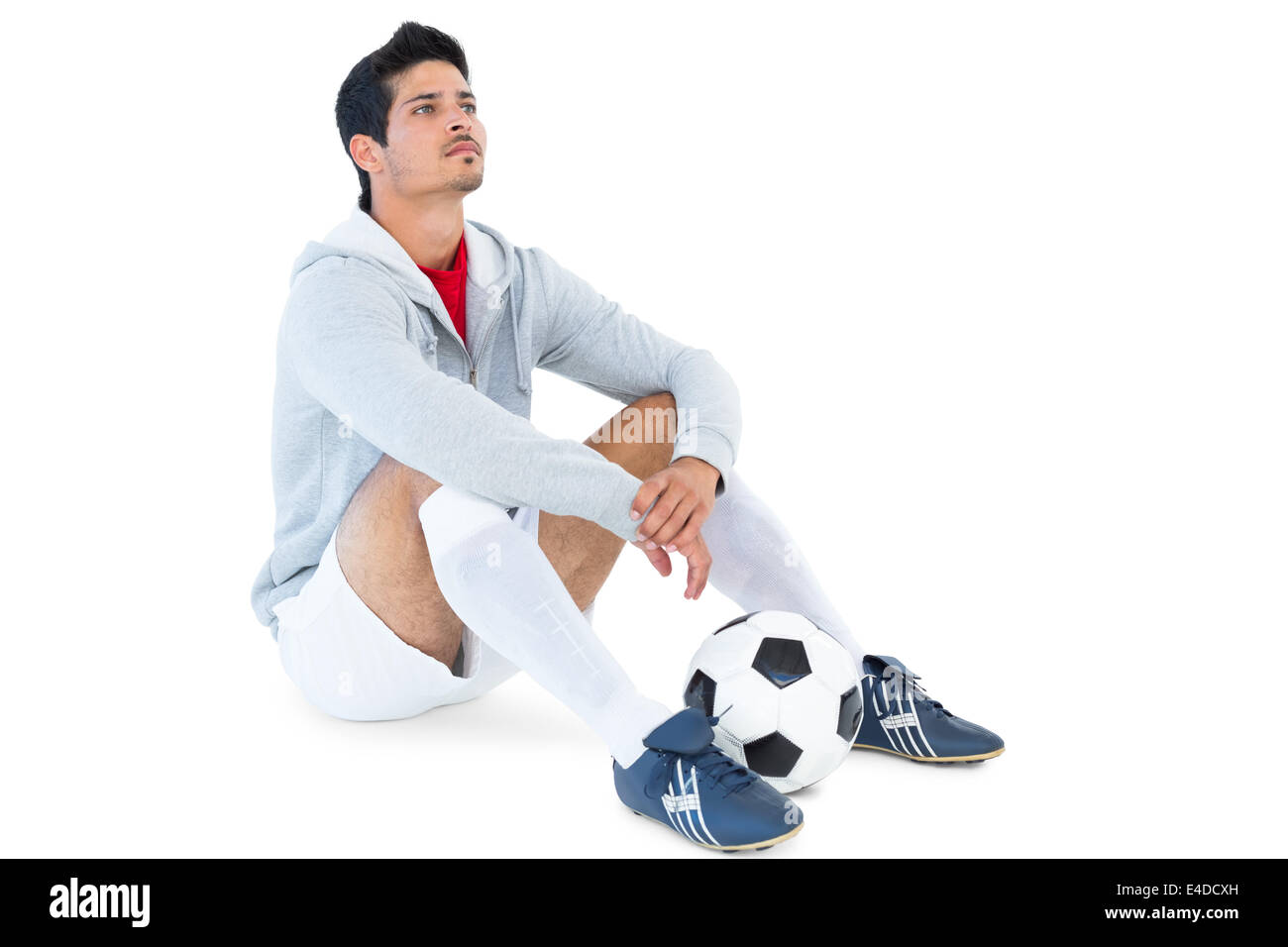 Sitting soccer ball resting hi-res stock photography and images - Alamy
